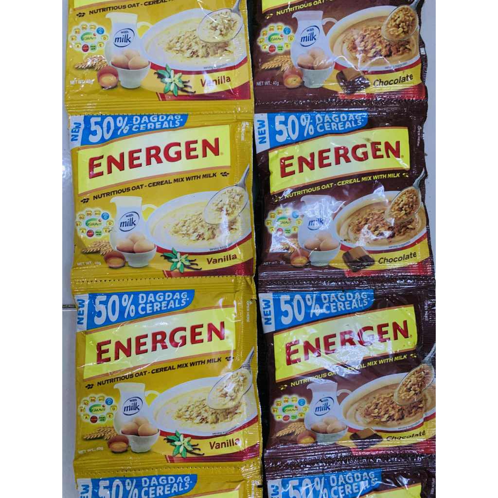 Energen Cereal Drink 40g x 10 Packs Vanilla & Chocolate | Nutritious ...
