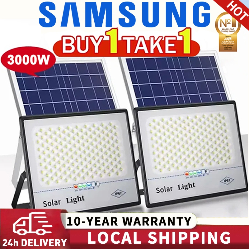 BUY 1 TAK 1 SAMSUNG Solar Light Outdoor 3000W Solar Light Outdoor ...