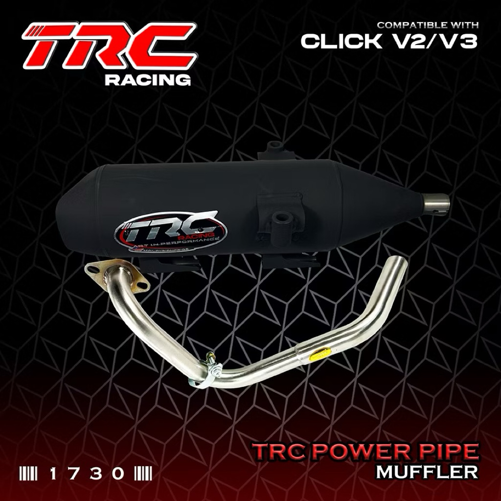 TRC POWER PIPE SNIPER155/SNIPER150/NMAX/AEROX/CLICK/PCX/MIO/M3/BEAT ...