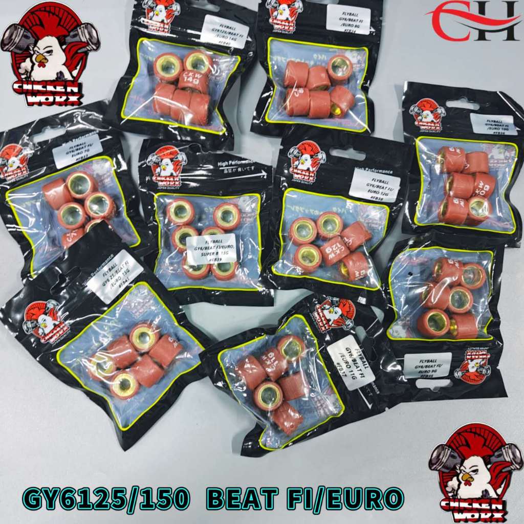 CHICKEN WORX FLYBALL FOR BEAT FI /GY6 125/150/EURO 7G 8G 9G 10G 11G 12G ...