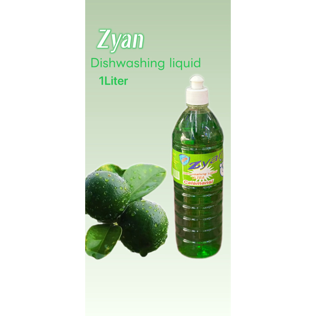 ZYAN DISHWASHING LIQUID 1LITER | Shopee Philippines