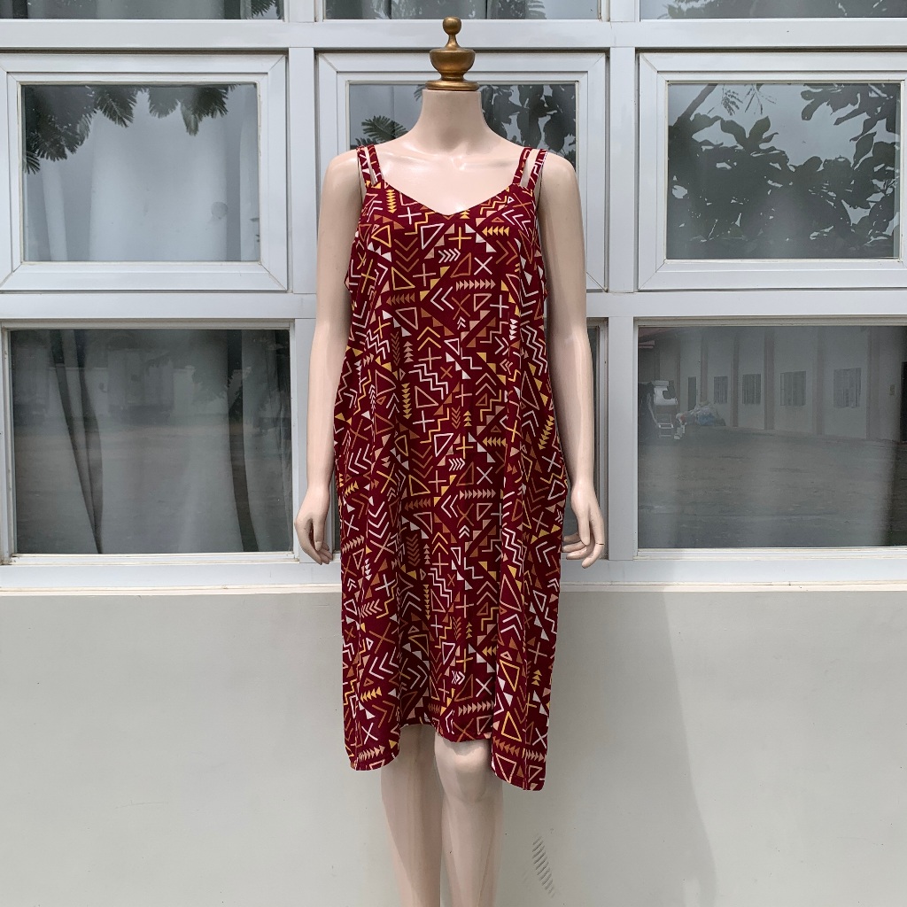 Duster Printed Two Strap String Sleeveless For Women's | Premium Fabric ...