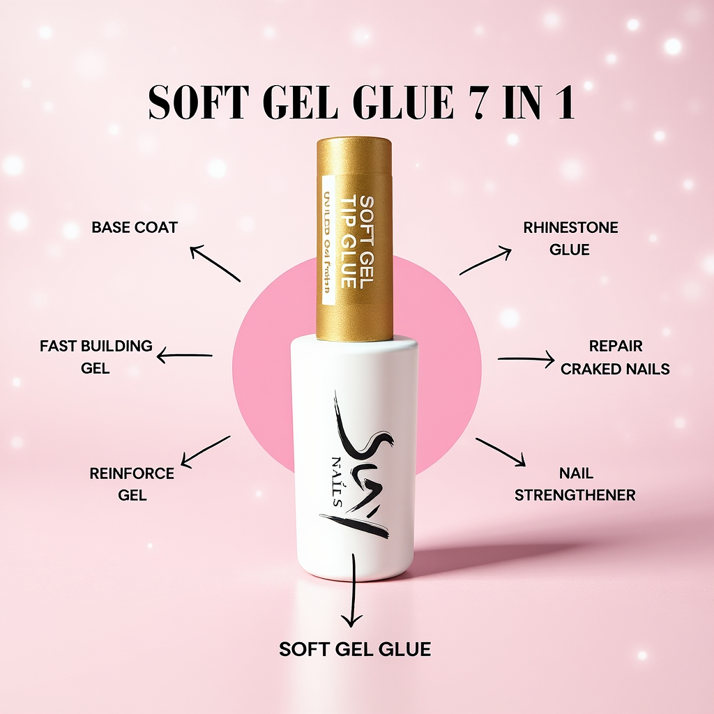 Slay Nails 7 in 1 Softgel Nail Glue strong 15ml | Shopee Philippines