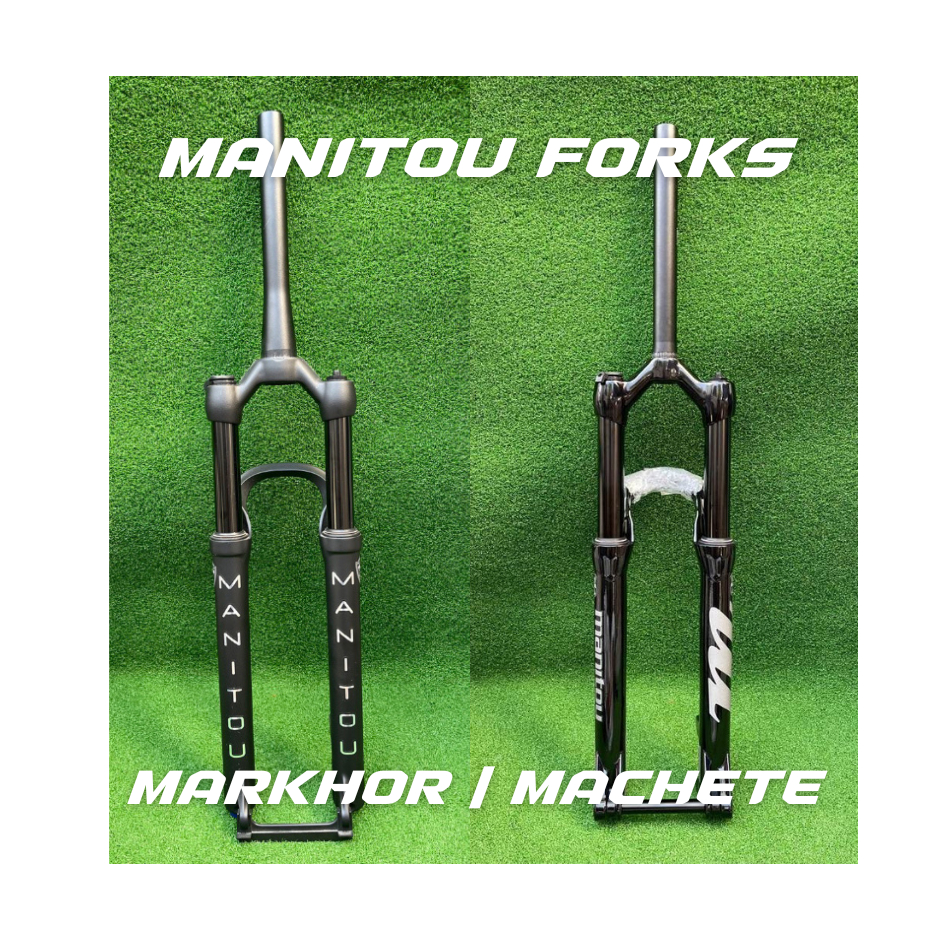 BIKEBEAST | Manitou Forks / Machete & Markhor | 27.5 , Black ONLY ...
