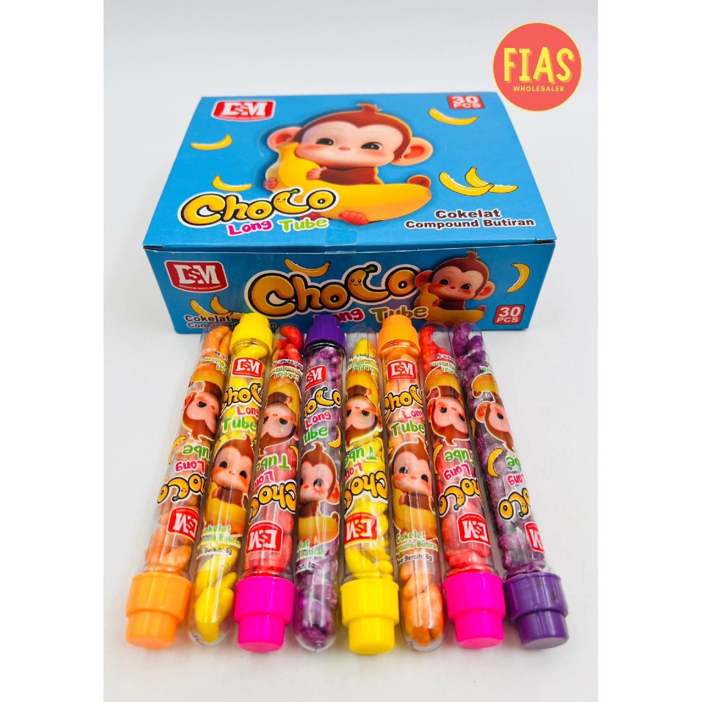 Choco Long Tube Candy Paninda | Shopee Philippines