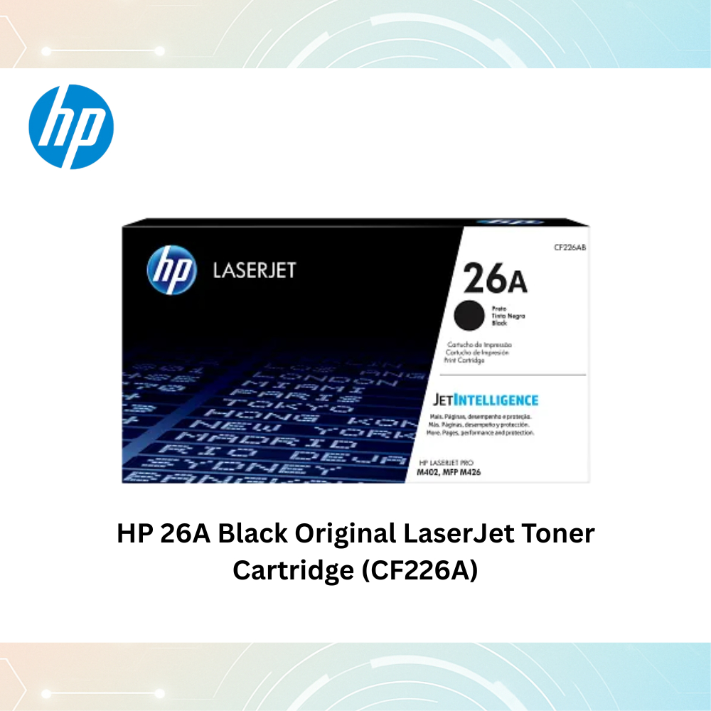 HP 26A Black Original LaserJet Toner Cartridge (CF226A) | Shopee ...