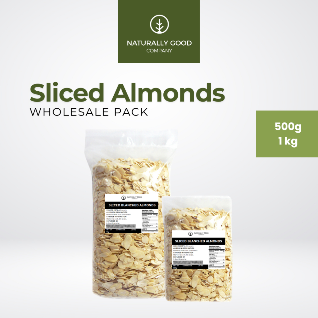 Sliced Blanched Almonds (wholesale pack) | Shopee Philippines