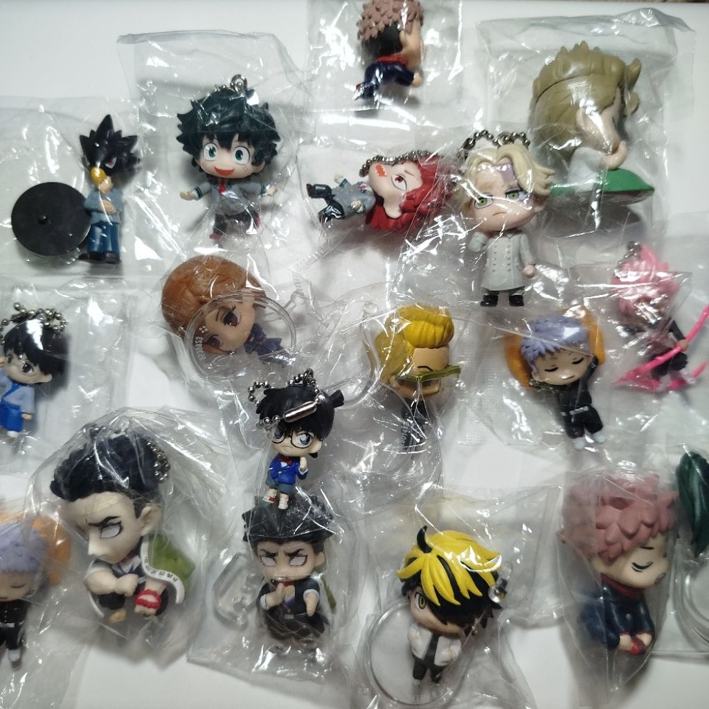 Assorted Anime Mini Figures & Keychains | Gachapon | Ichiban Kuji ...