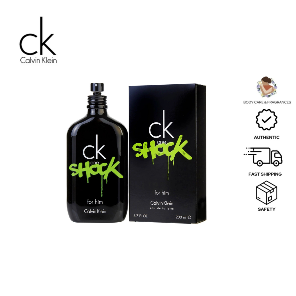 Calvin Klein CK One Shock for Him EDT 200ml | Shopee Philippines