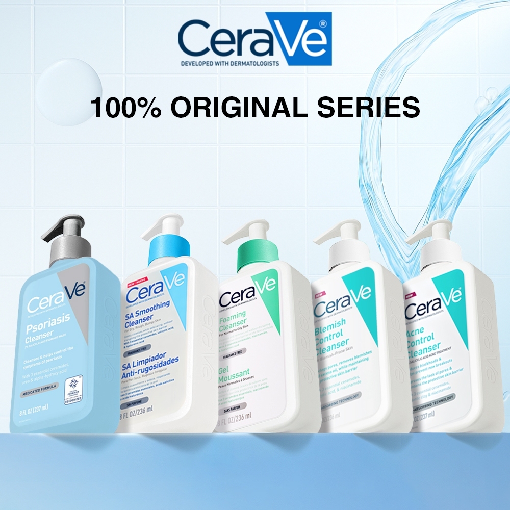 Cerace Foaming Facial Cleanser Salicylic Acid Cleanser Acne Control ...