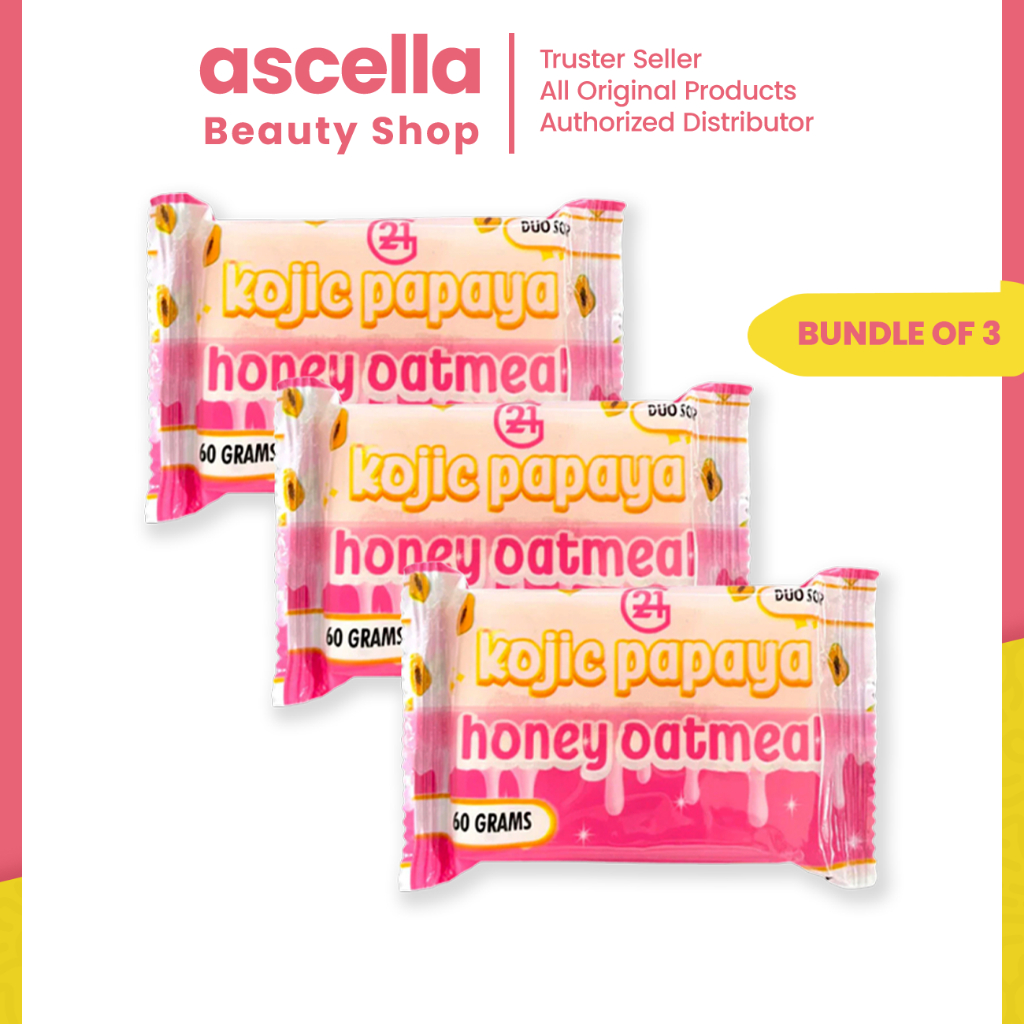 G21 [BUNDLE] Mini Duo Soap Kojic Papaya Honey Oatmeal 10X WHITENING ...