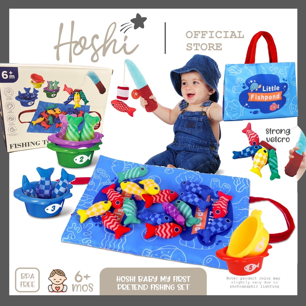 Hoshi Baby My First Fishing Toy Set, Educational and Pretend Play Toy ...