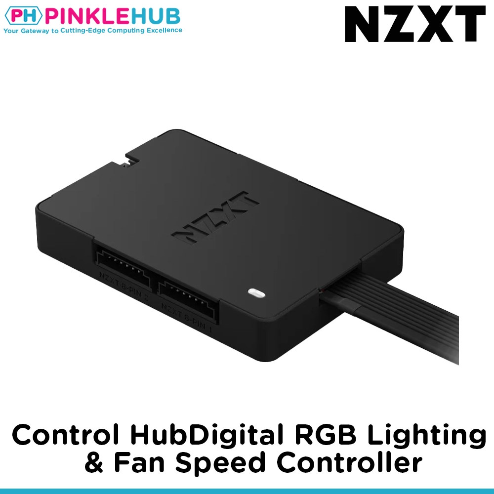 NZXT Control Hub Digital RGB Lighting & Fan Speed Controller | Shopee ...