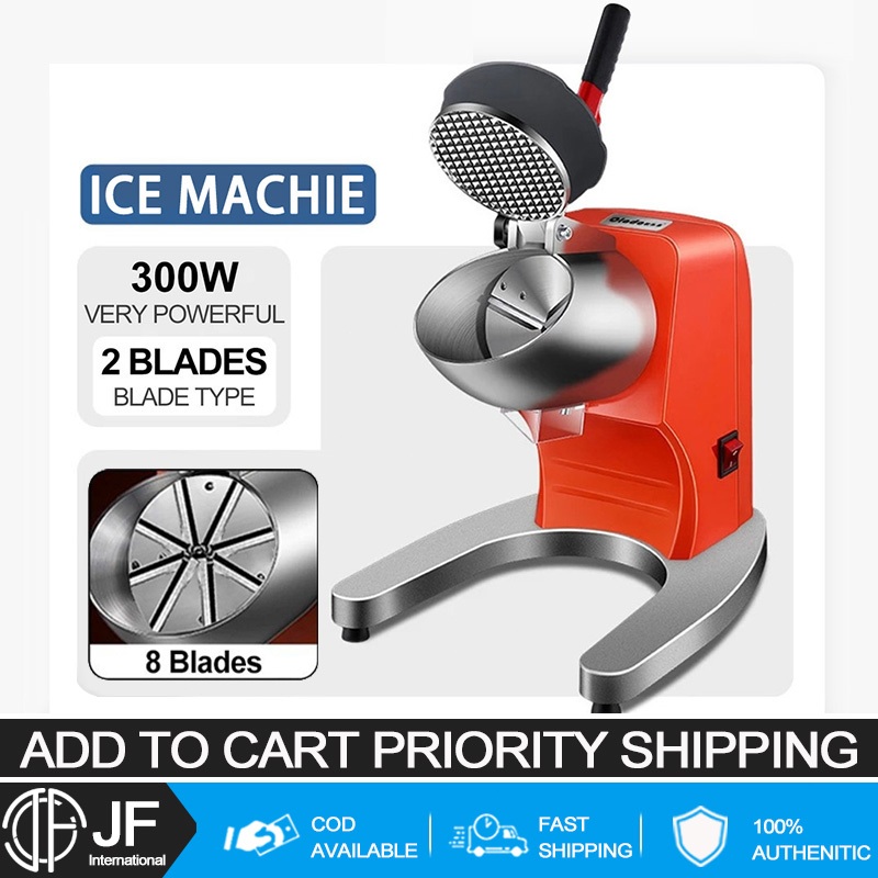 JF No.1 Ice Crusher Electric Shaver Manual Ice Crasher Machine | Shopee ...