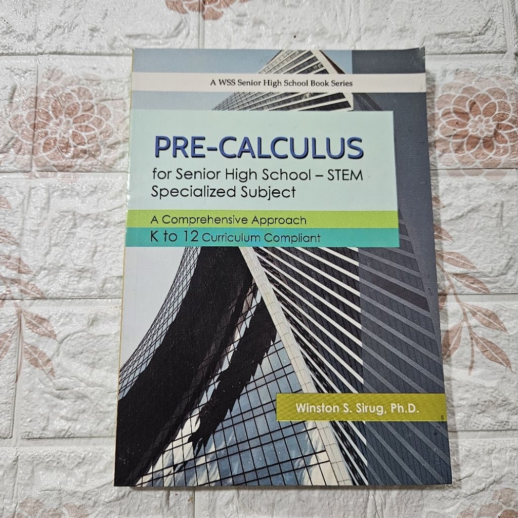Pre Calculus for Senior High School Steam Specialized Subject By ...