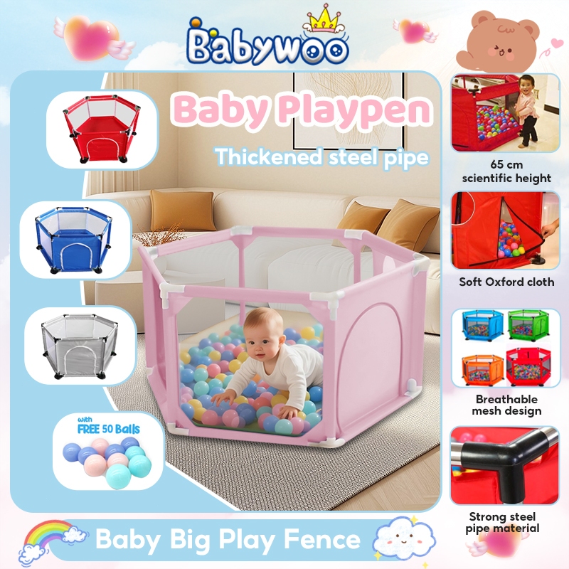 Baby Big Playpen With Ball Big Size Baby Fence Baby Playground Indoor ...