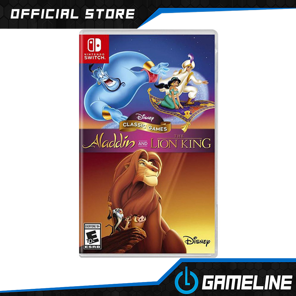 Nintendo Switch Disney Classic Games Aladdin & The Lion King (US ...