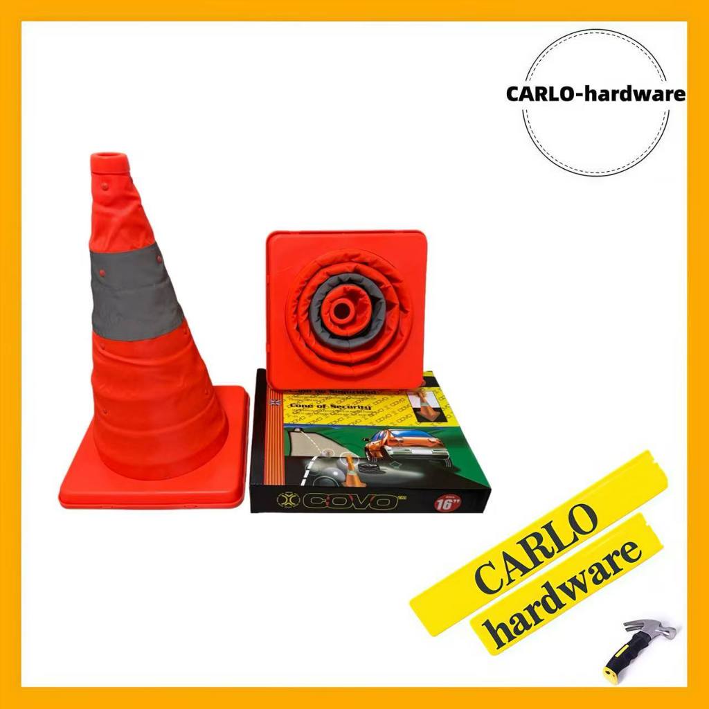 40cm 60cm Early Warning Device Reflectorized Traffic Cone Barricades ...