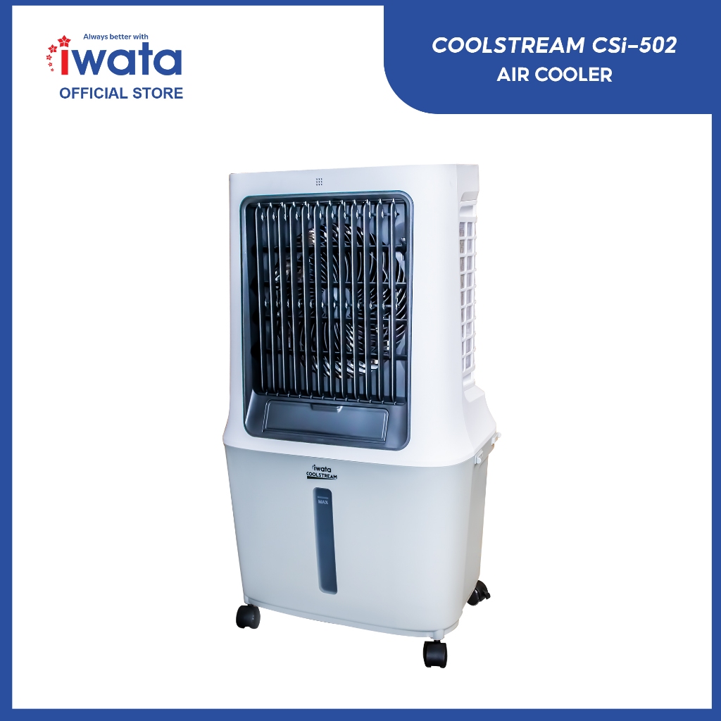 Iwata COOLSTREAM CSi-502 Evaporative Air Cooler with Remote Control ...