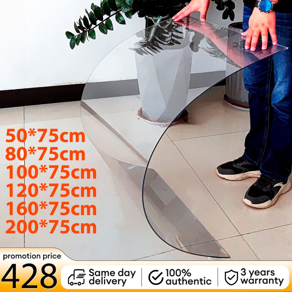 PC board transparent width 75*0.3cm thick waterproof plastic hard board ...