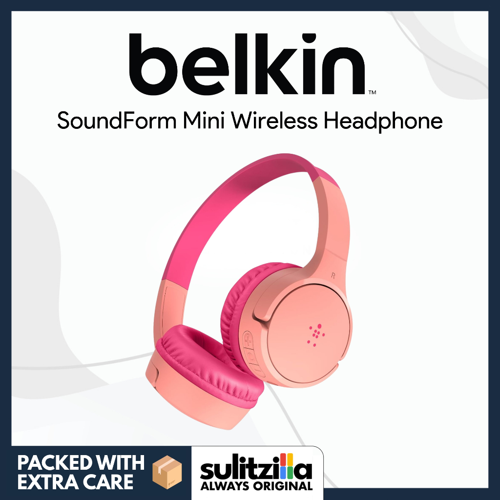 Belkin SoundForm Mini for Kids (Fun Stickers + Case) - Wireless ...