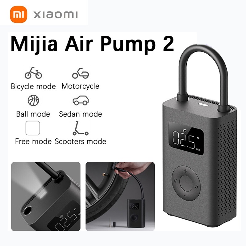 Xiaomi Air Pump 2 Portable Electric Air Compresso 5V 150PSI ...
