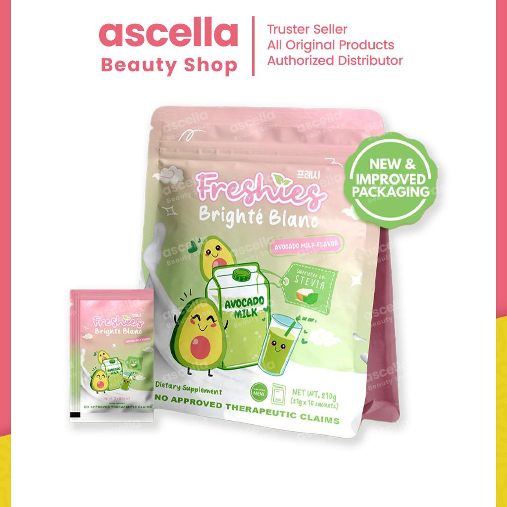 FRESHIES Avocado Milk Collagen Glutathione Drink with Oral Sunscreen ...