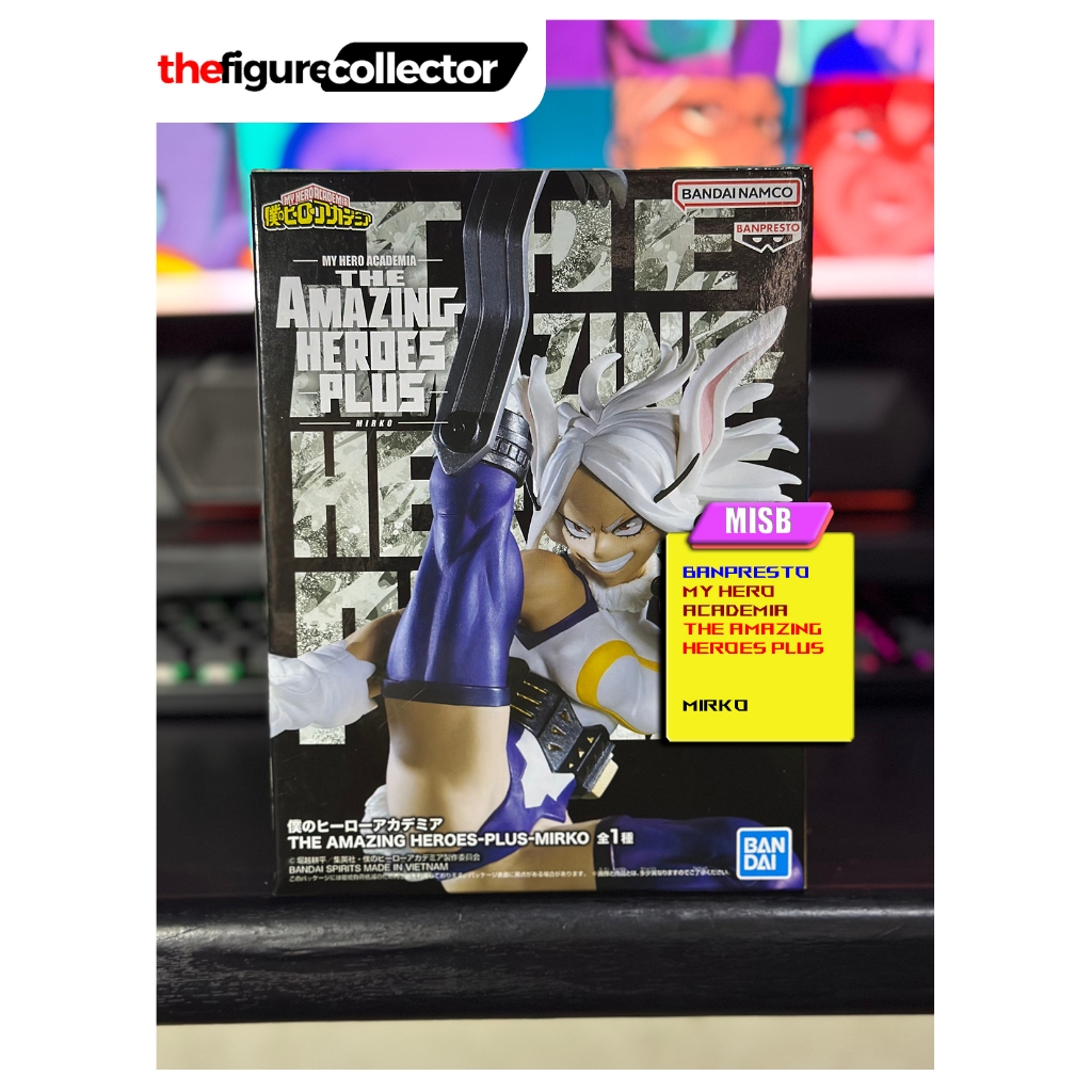 MIRKO AMAZING HEROES PLUS [Authentic] BANPRESTO | My Hero Academia ...