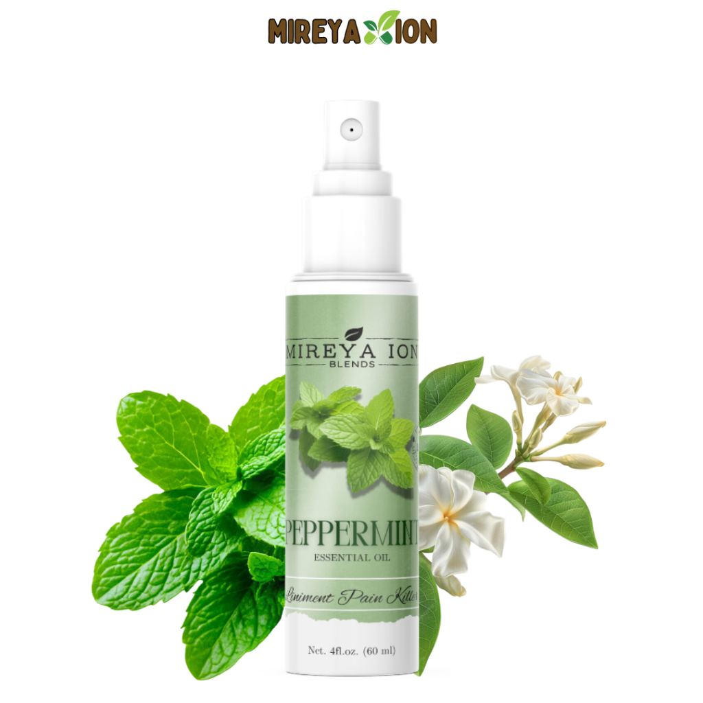 Haplas LINIMENT, Peppermint Liniment Spray 60ml - Essential Oil for ...
