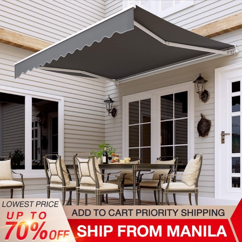 Baierdi Curved Arm Folding Canopy - Commercial Grade Waterproof ...