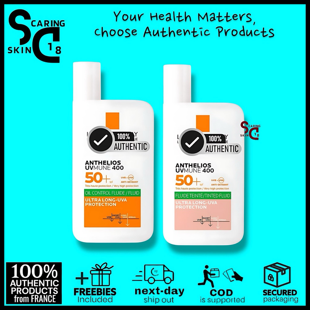 [FRANCE] LRP ANTHELI0S UVMMUNE 400 Oil Control Fluid SPF50+ 50ml ...