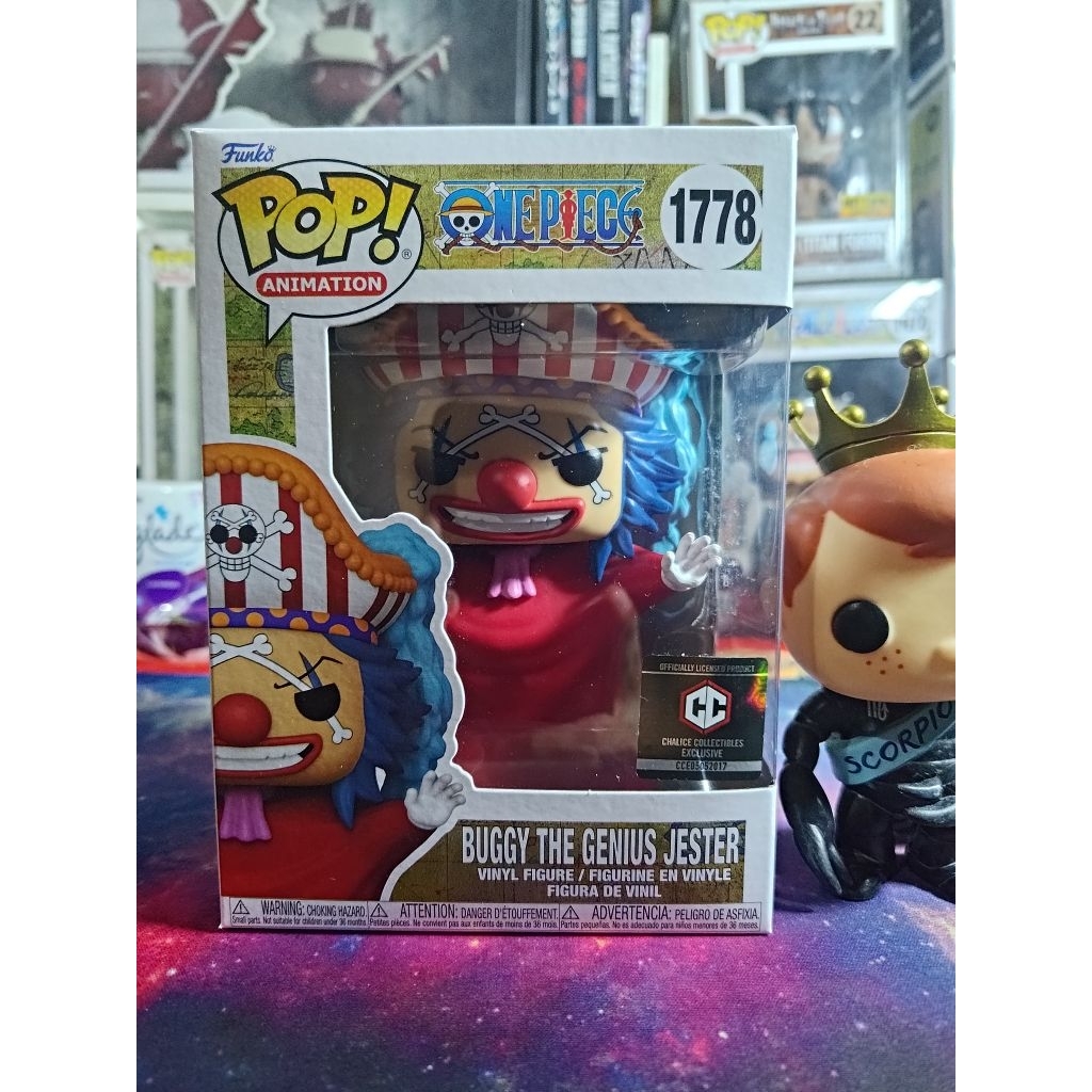 Funko Pop! One Piece - Buggy the genius jester (Chalice Collectibles ...