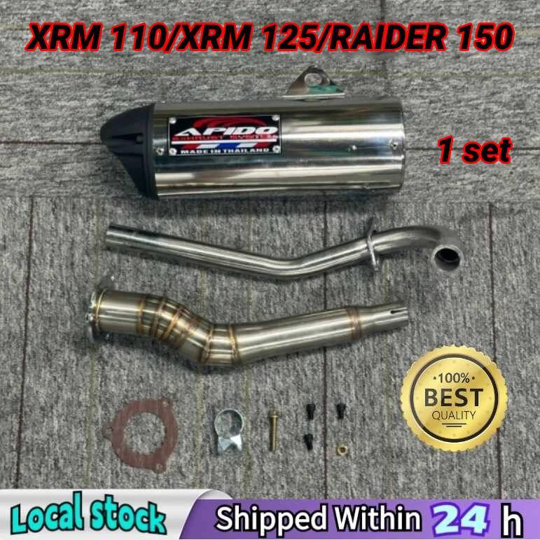 New Apido Pipe Xrm 125/ XRM 110 carb/Raider 150 carb/ RS125carb/fi ...