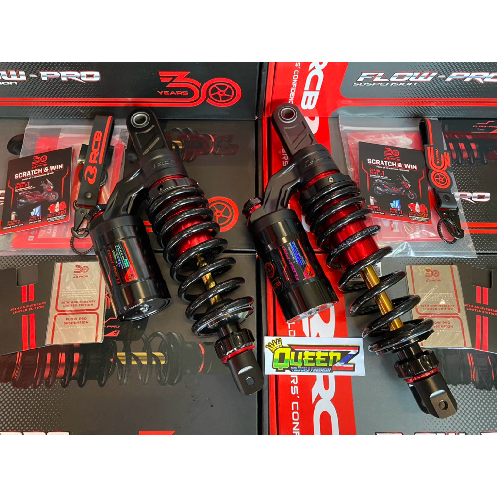 RCB 30th Limited Edition Flow Pro Shock for Yamaha Mio (305mm) and ...