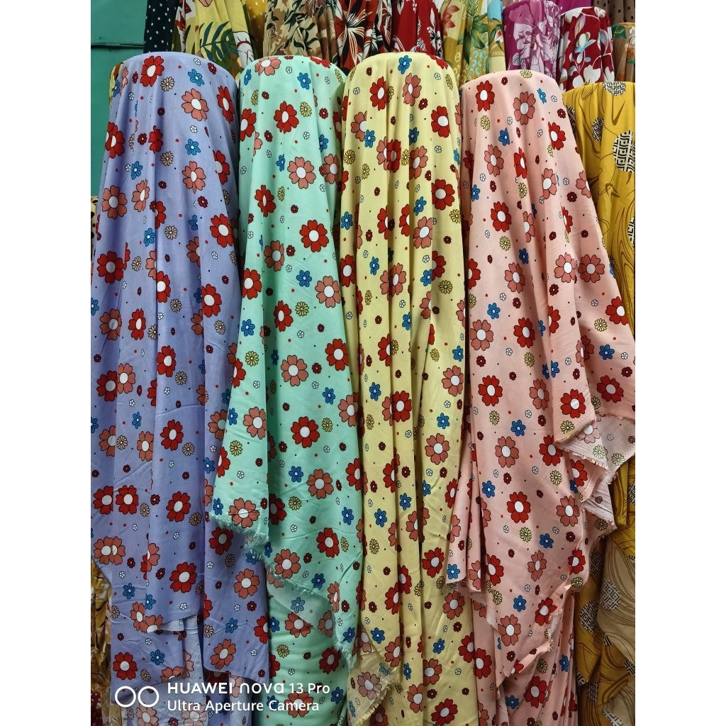 CHALLIS PRINTED Sold per yard (60