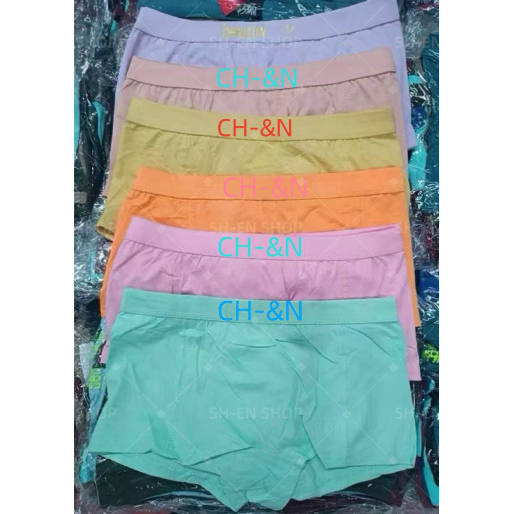 CH&N 6-12 PCS Women’s Boxer boyleg Cotton boxer shorts for Women’s ...