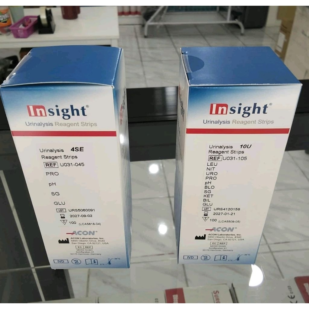 Insight Urinalysis Reagent strips ( 4se, 10 u ) | Shopee Philippines