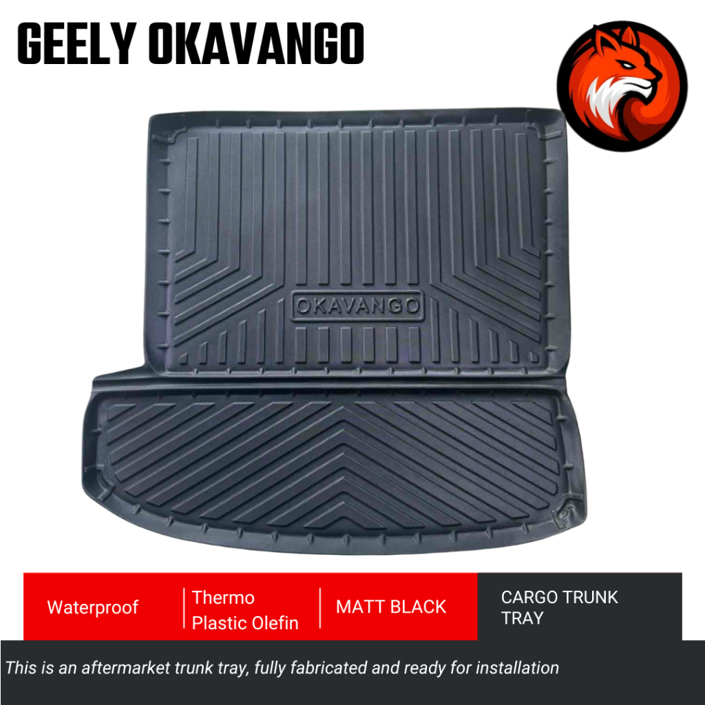 Geely Okavango (All year model) Premium Cargo Trunk Tray matting ...