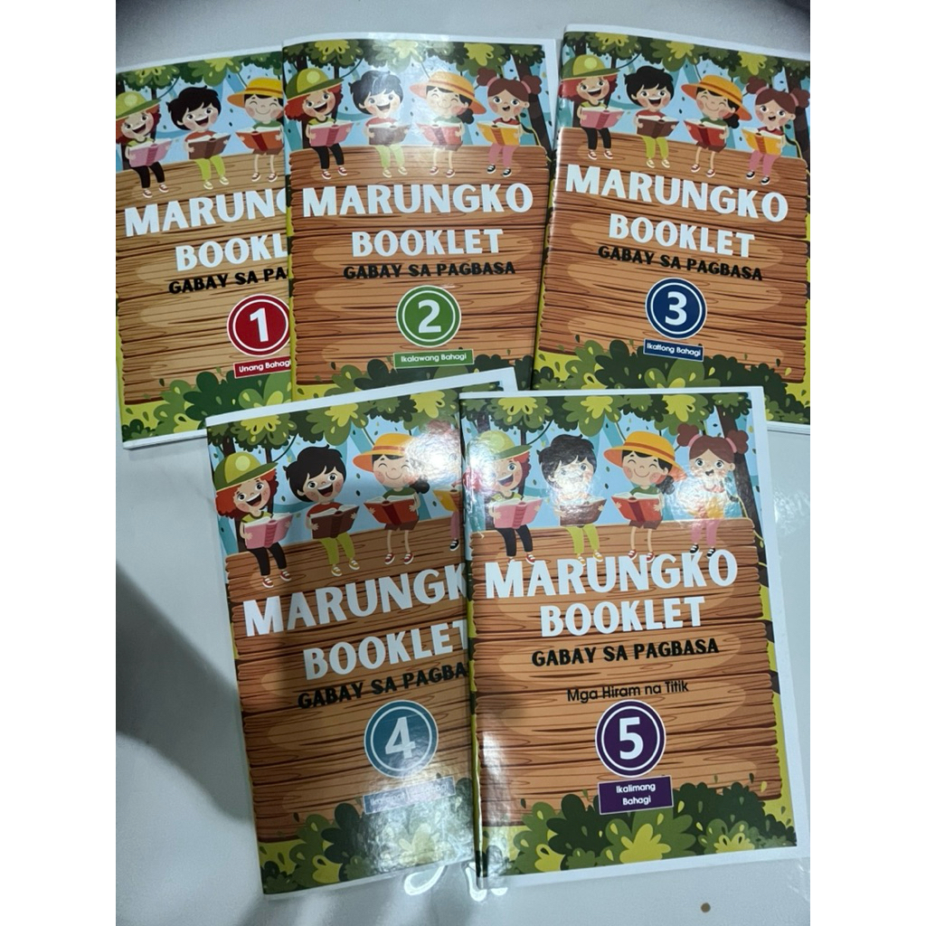 Marungko Booklet 1-5 Reading Materials | Shopee Philippines
