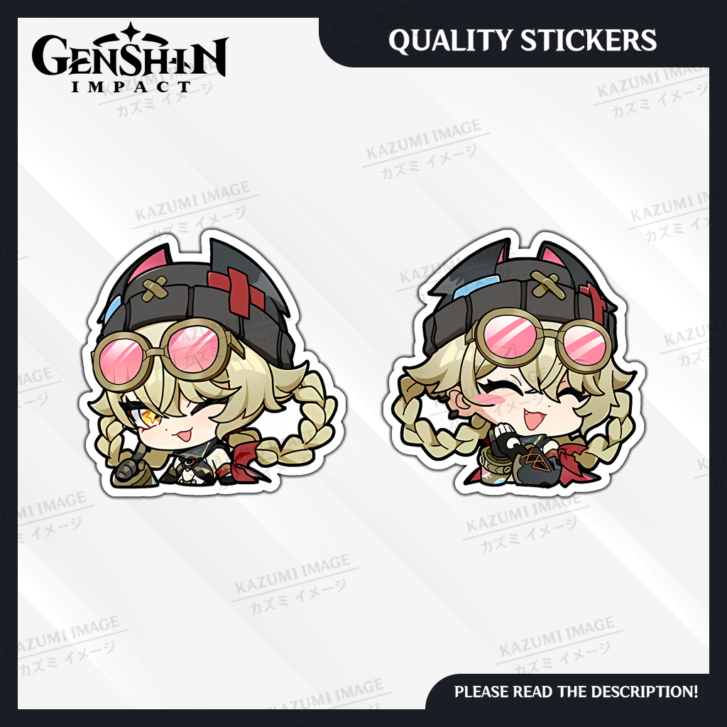 Jahoda - Genshin Impact Waterproof Emoji Stickers | Shopee Philippines