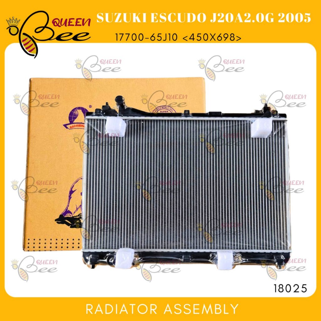 QUEENBEE 18025 Suzuki Escudo J20A 2.0G 2005 Radiator Assembly A/T PA16 ...