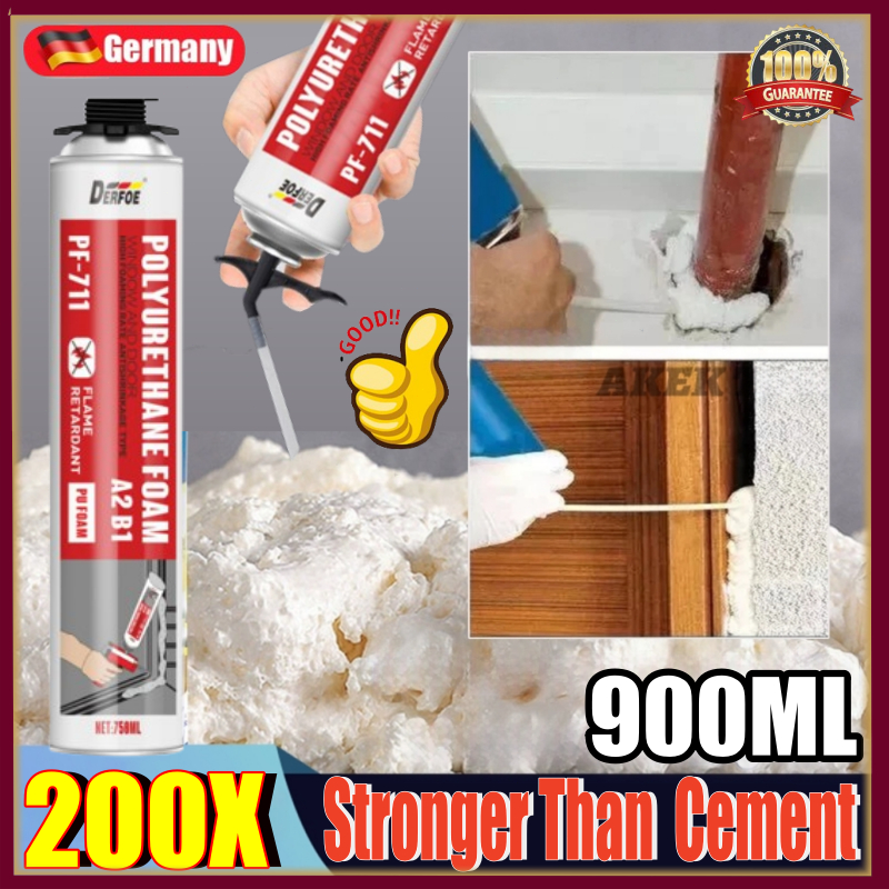 Ppolyurethane Foam Expanding Foam Spray 500 Times High Foaming Volume ...