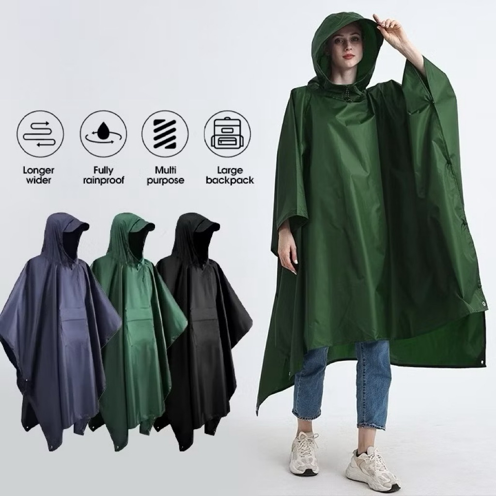 H885 Poncho Raincoat Kapote Waterproof Raincoat Motorcycle Biker Rain ...