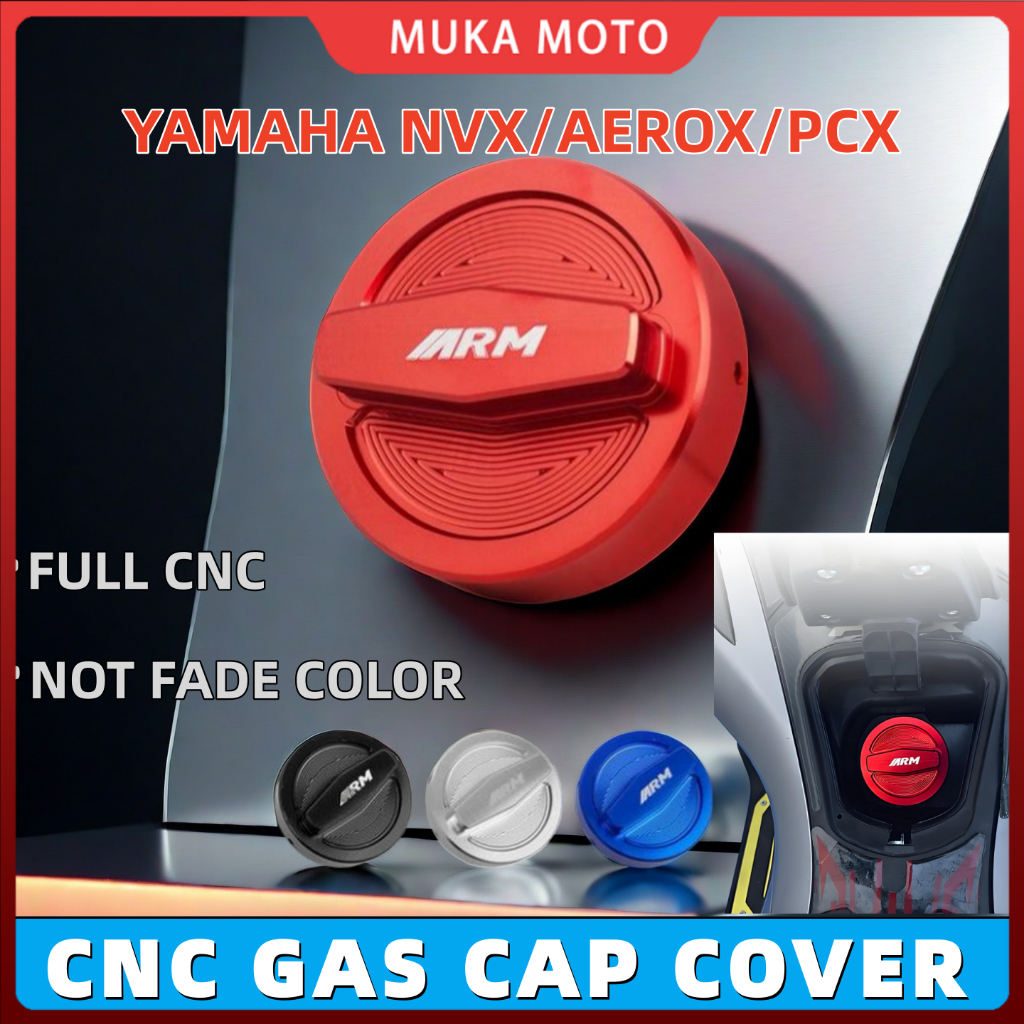 Motorcycle Arm Gas Tank Cap Cover CNC Aluminum Arumi Fuel Tank Cap For ...