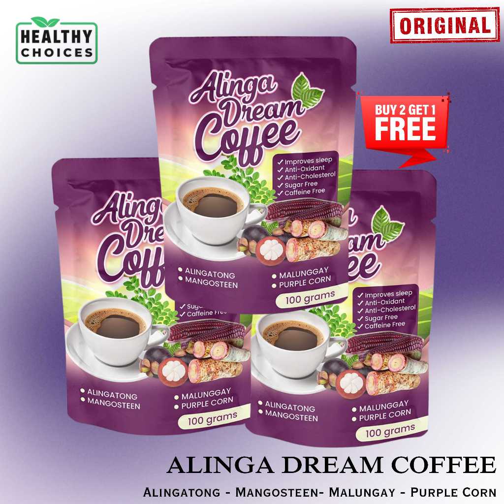 Alinga Dream Coffee Buy2 Take1 Alingatong, Mangosteen, Malungay and ...