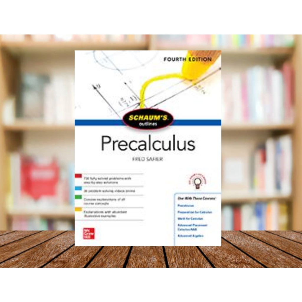 Schaums Outline of Precalculus, 4th Edition | Shopee Philippines