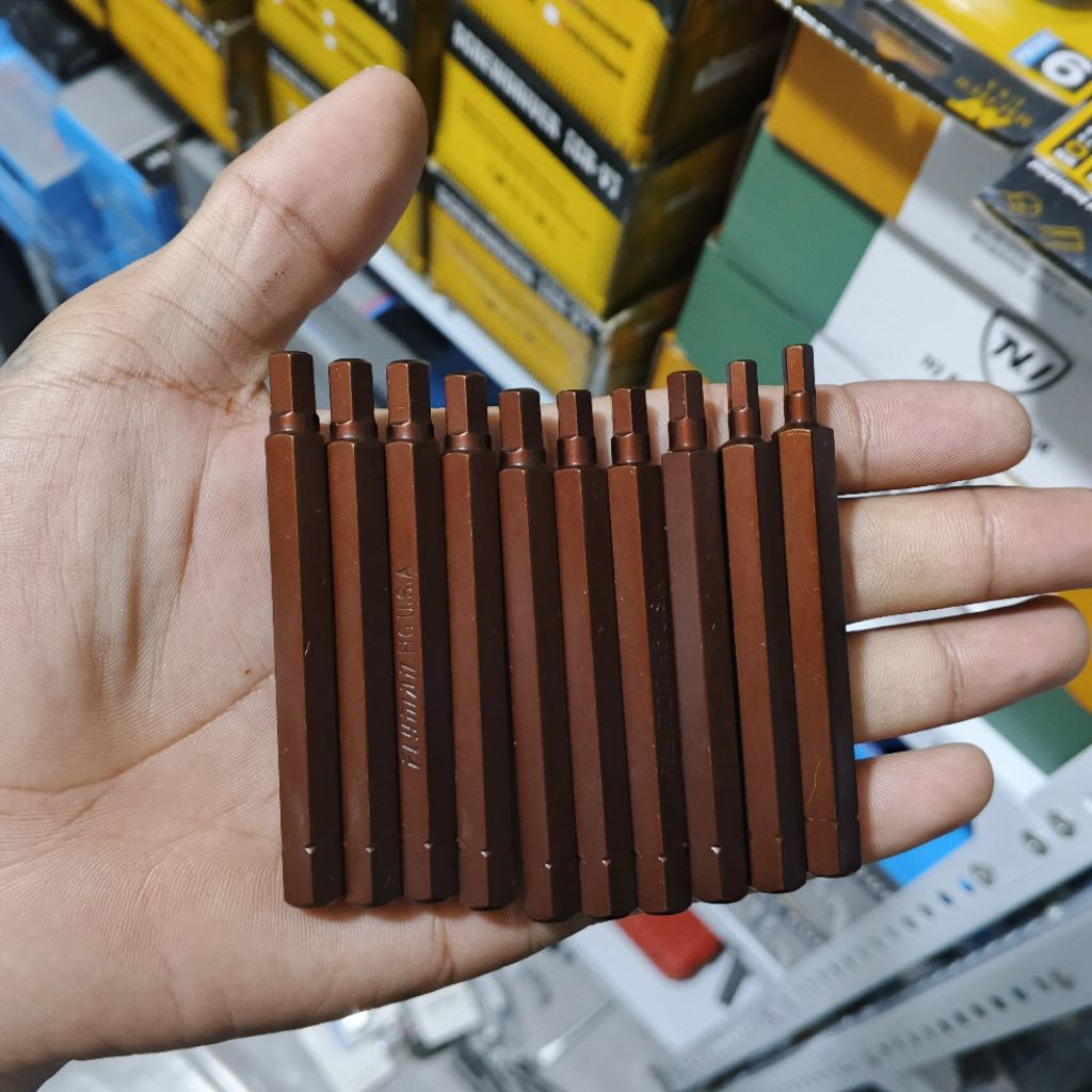 ORIGINAL FLYMAN HEAVY DUTY ALLEN BIT 4MM 5MM 6MM SOLD PER PIECE ...