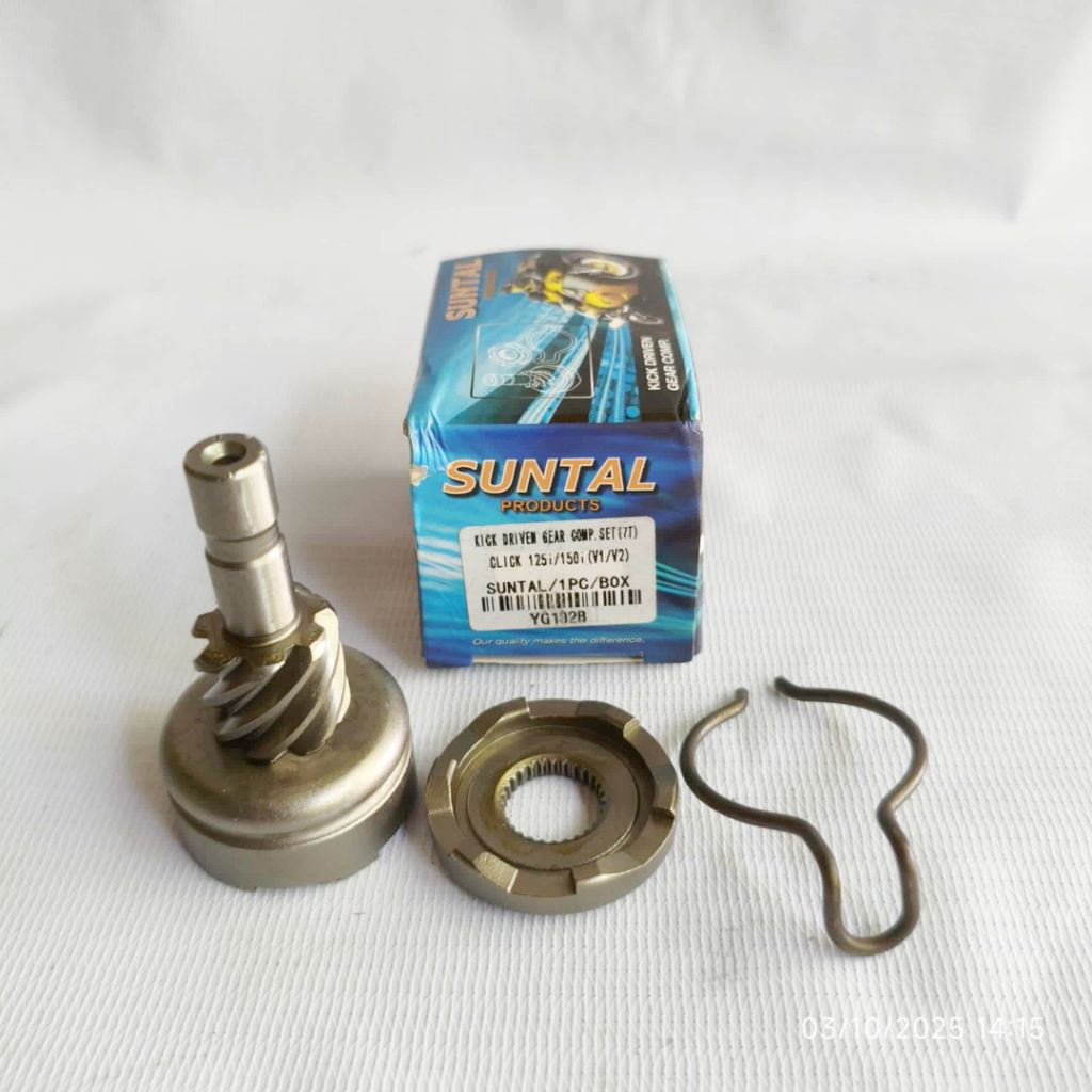 Suntal Click 125i/150i Kick Driven Gear Comp Set (7T) | Shopee Philippines