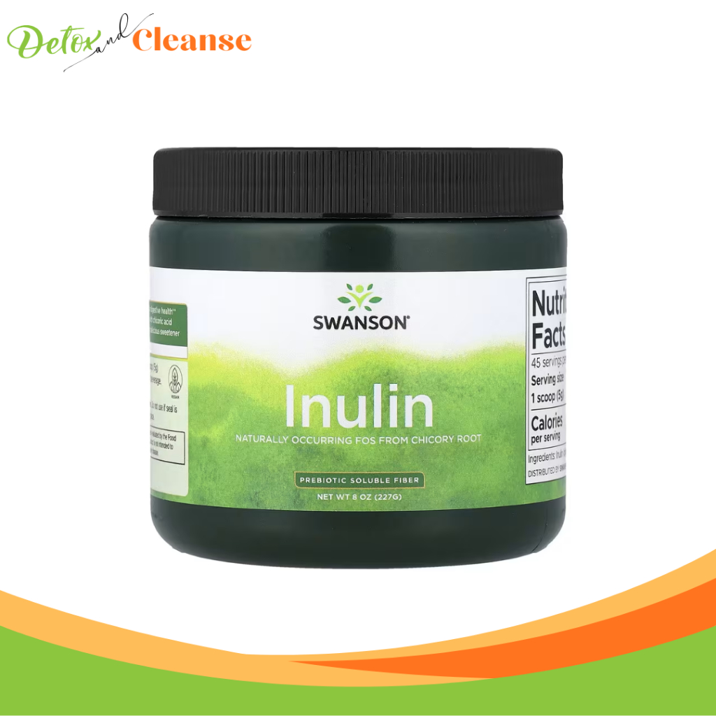 Detox & Cleanse | Swanson, Inulin, Prebiotic Soluble Fiber, 8 oz ...