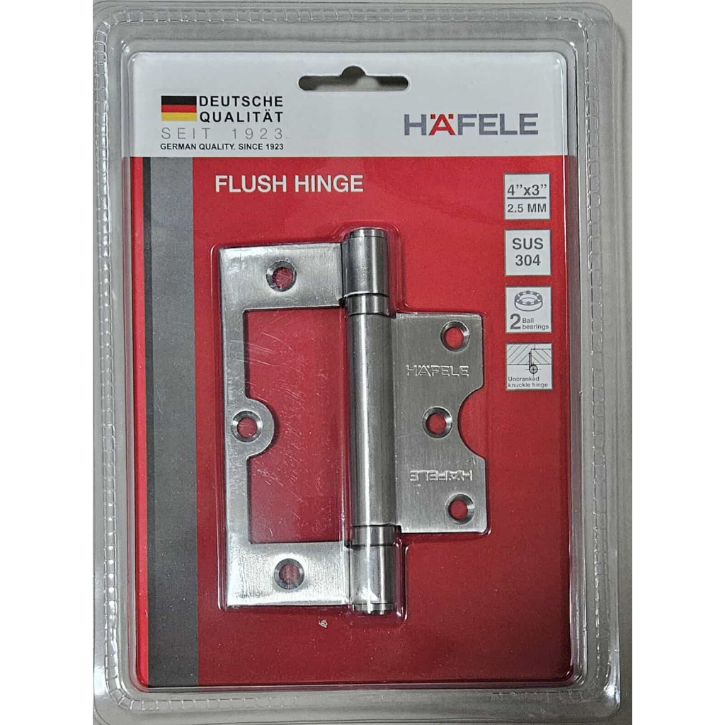 Hafele Flush Hinge (1pair) | Shopee Philippines